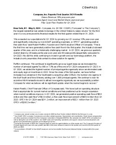 Investor Relations - Compass, Inc.